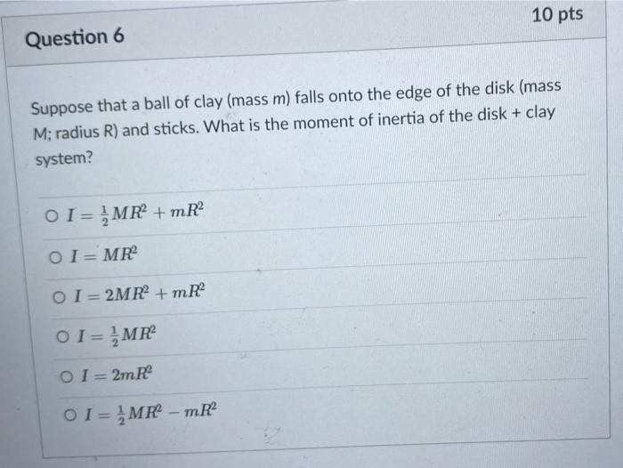 Solved A disk is free to rotate about an axis through its | Chegg.com
