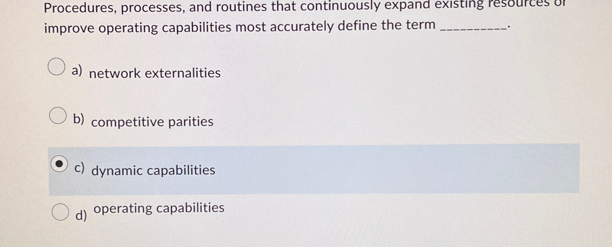 Solved Procedures, processes, and routines that continuously | Chegg.com