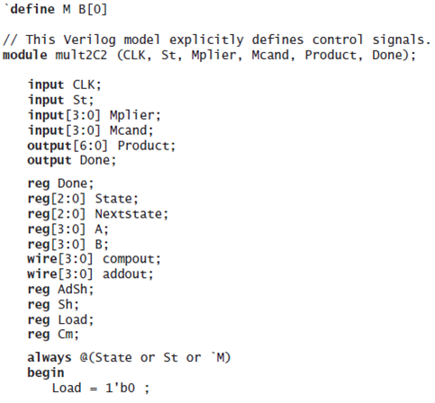 Solved: Draw an SM chart for the binary multiplier of Problem.Prob ...