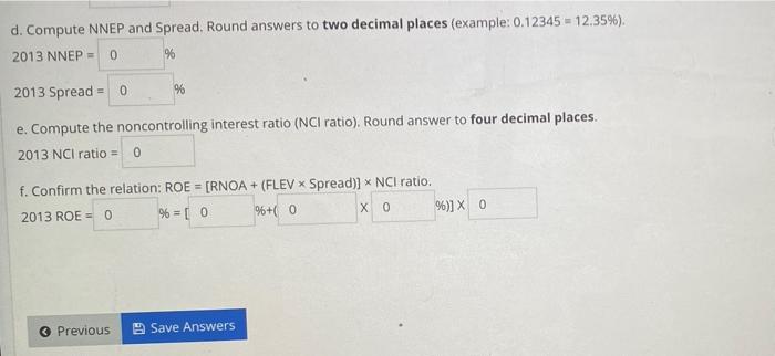 Solved Direct Computation of Nonoperating Return with | Chegg.com