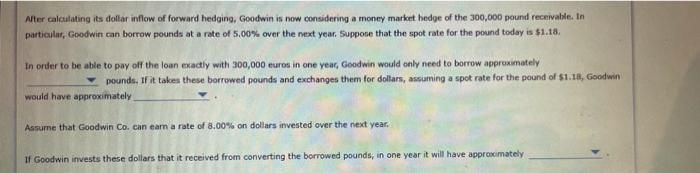 Solved Alter calculating its dollar inflow of forward | Chegg.com