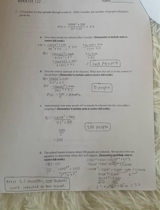 Solved can u please check if my work is correct? and if any | Chegg.com