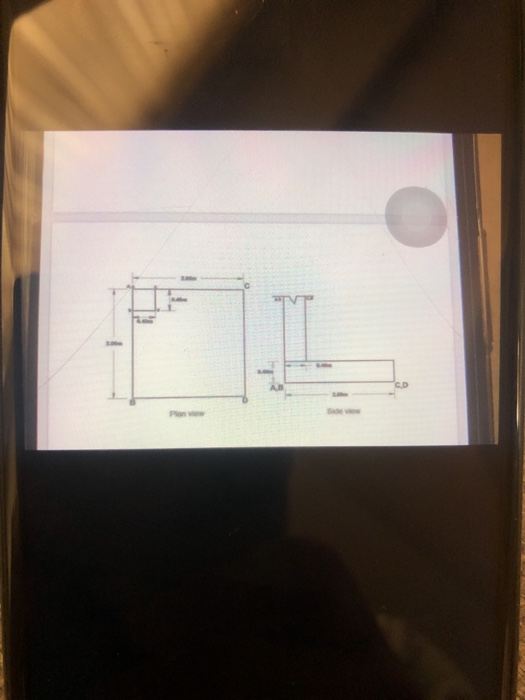 Solved a corner column and it’s footing is subjected to a | Chegg.com