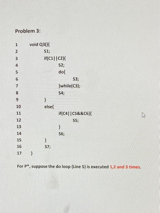 Solved draw the progam diagram compute the cyclomatic number | Chegg.com