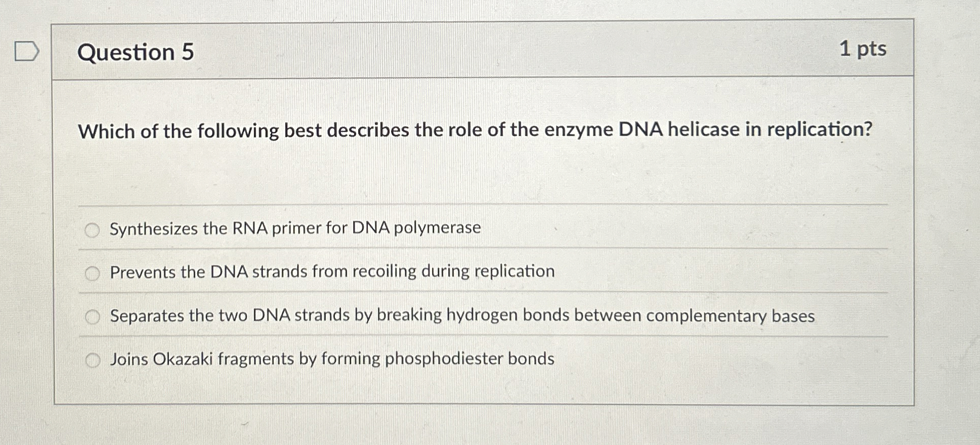 Solved Question 51 ﻿ptsWhich of the following best describes | Chegg.com
