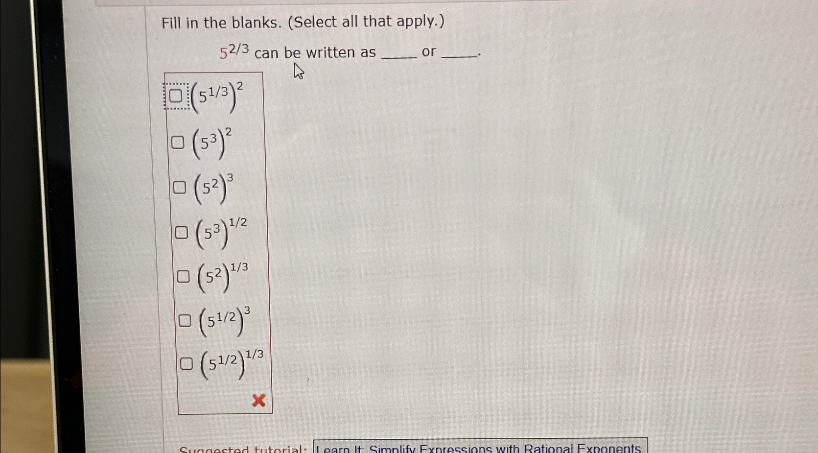 Solved Fill in the blanks. (Select all that apply.)523 ﻿can | Chegg.com