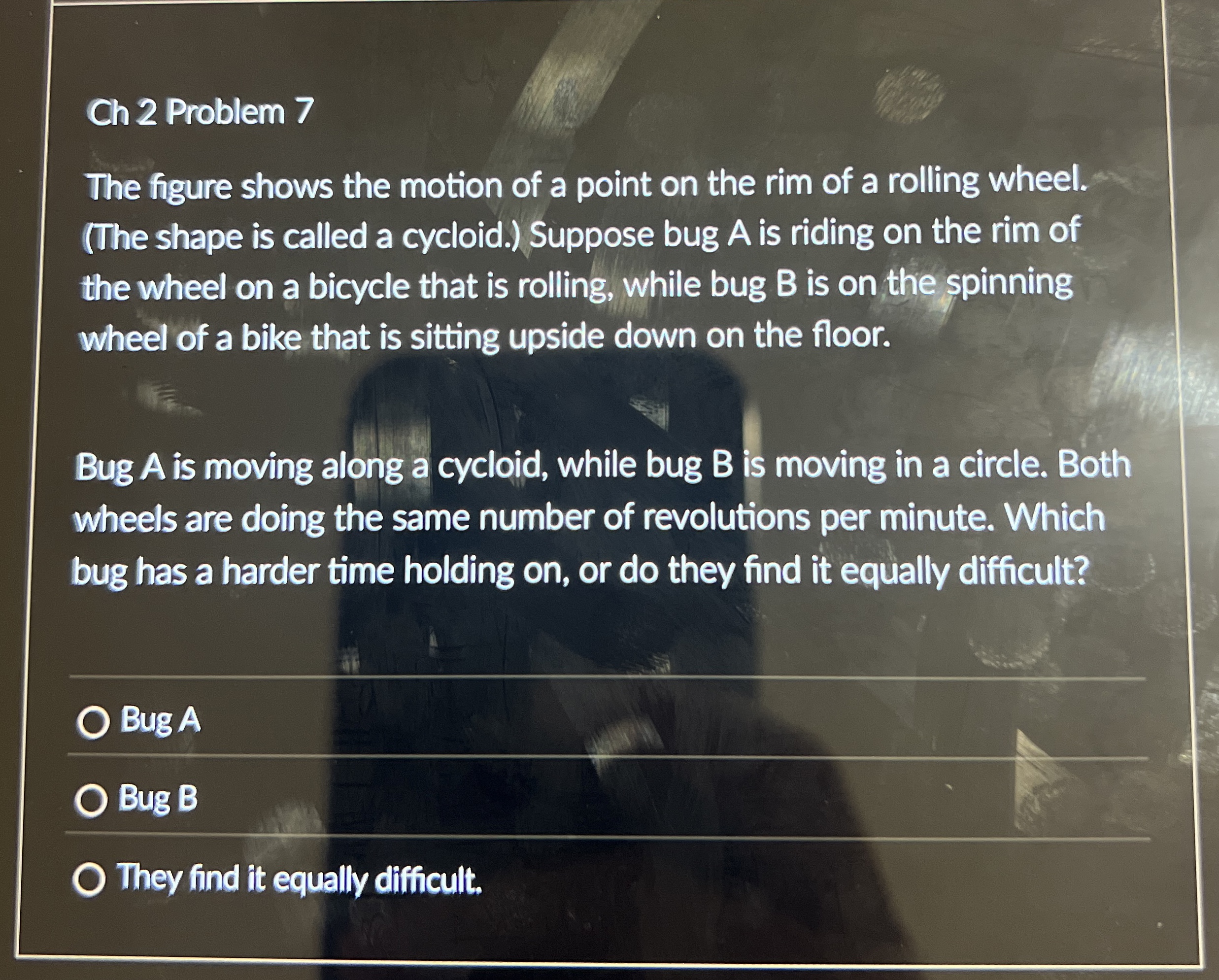 Solved Ch 2 ﻿Problem 7The figure shows the motion of a point | Chegg.com