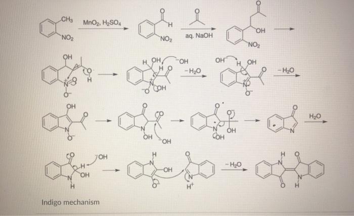Solved CH MnO2, H2SO4 H ОН NO2 NO2 aq NaOH NO, он H он ОН | Chegg.com