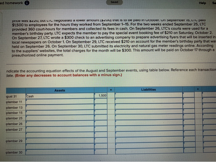 Solved mework Saved Help Save & Ext Chec Required | Chegg.com