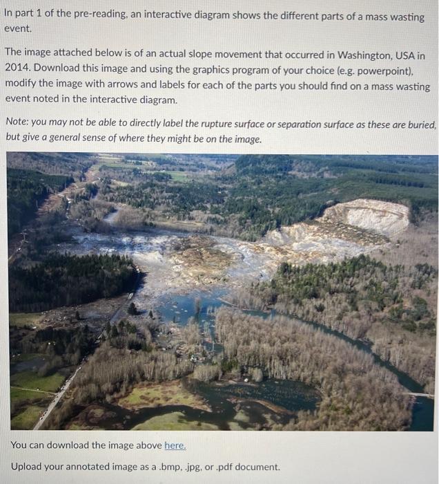 In part 1 of the pre-reading, an interactive diagram | Chegg.com