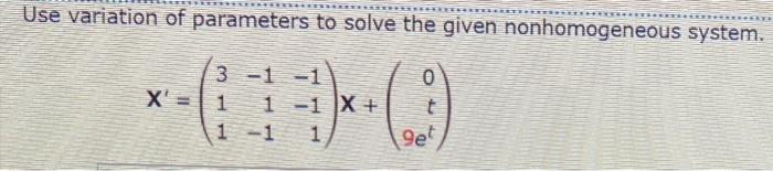 Solved Tet P denote a matrix whose columns are eigenvectors | Chegg.com