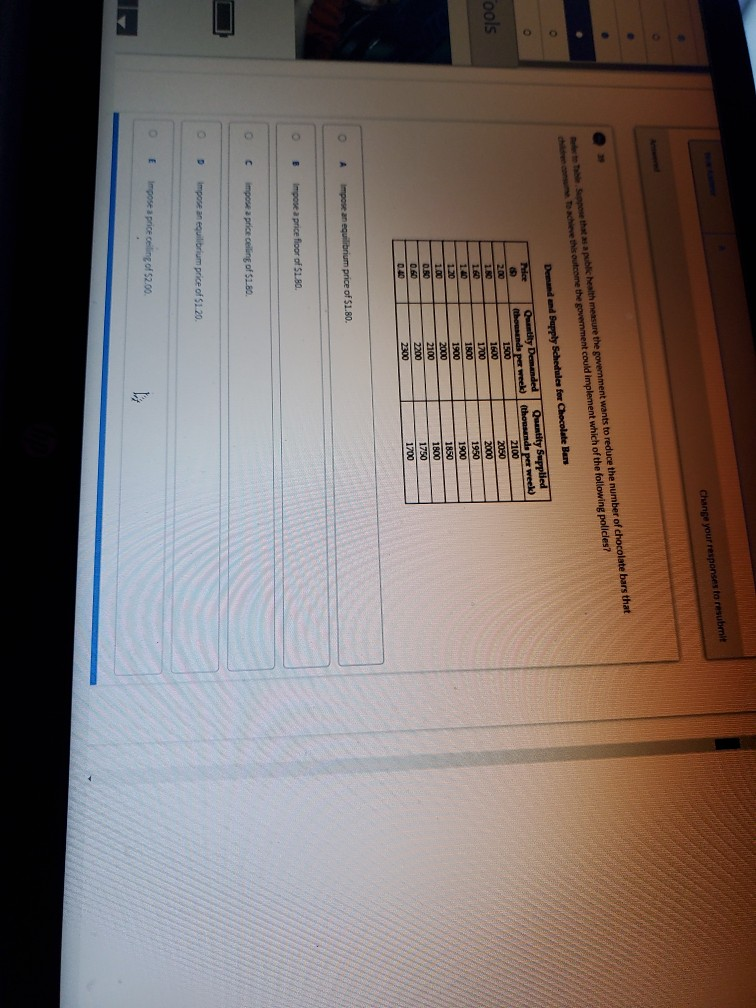 Solved Change your responses to resubmit Soose that as a | Chegg.com