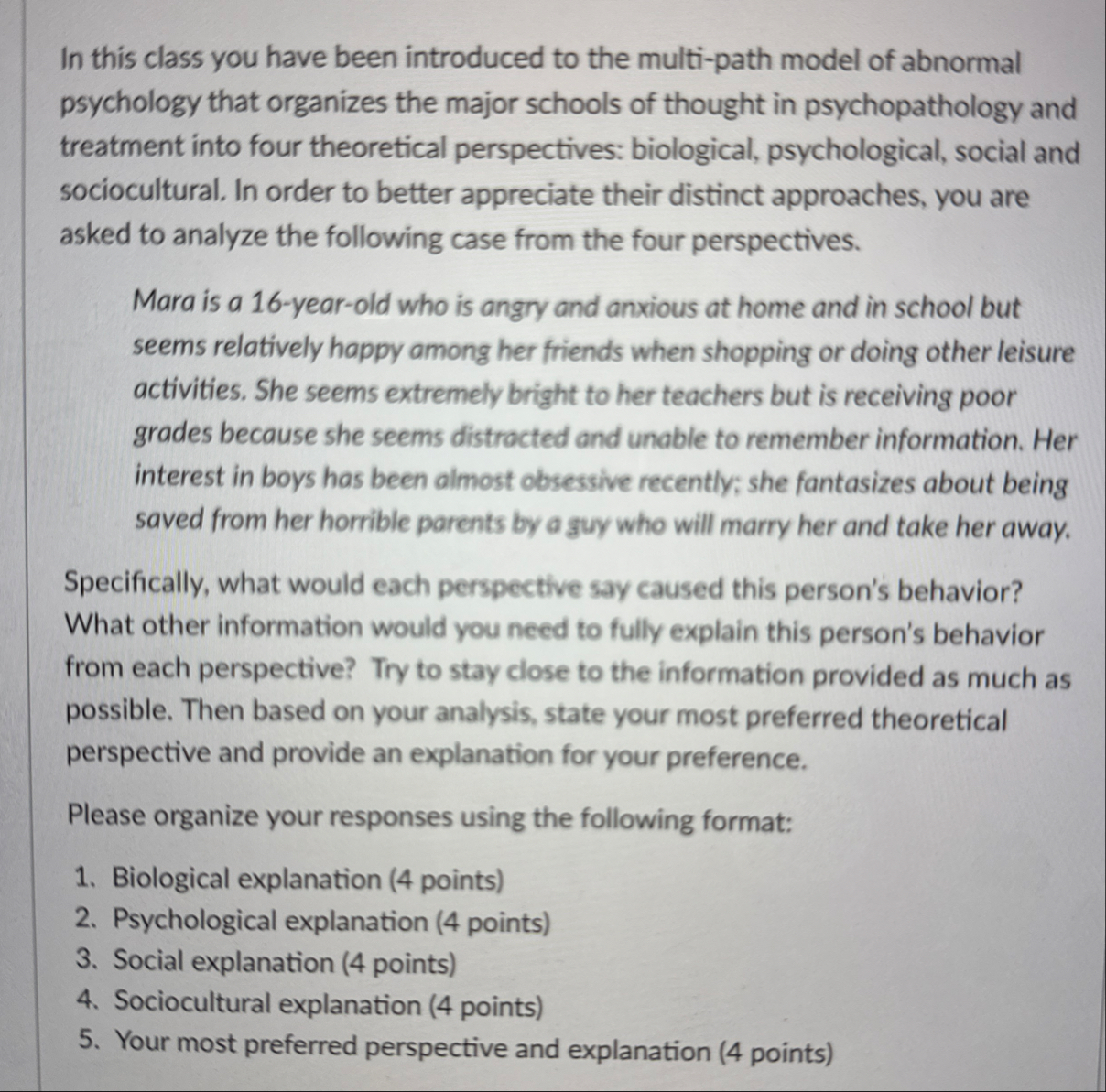 Solved In this class you have been introduced to the | Chegg.com