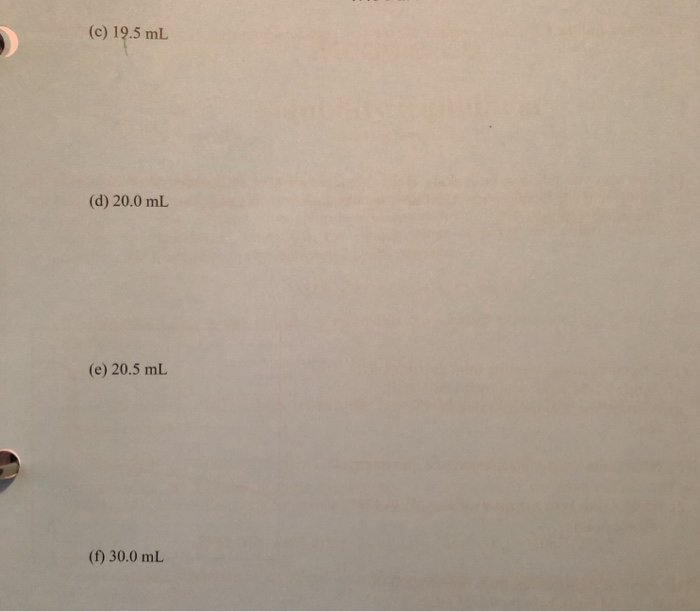 Solved 2) Two 25.0 mL samples, one 0.100 M HCl and the other | Chegg.com