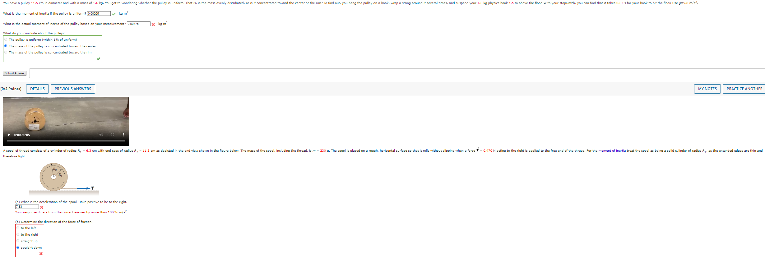 Solved Solve all the incorrect and unsolved questions. | Chegg.com