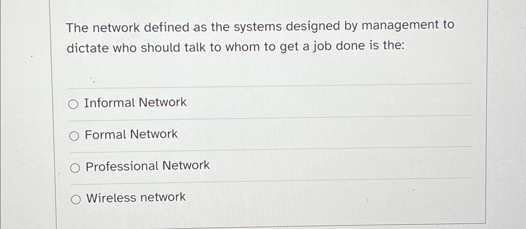 Solved The network defined as the systems designed by | Chegg.com
