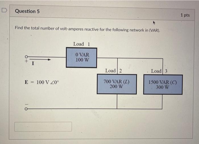 Solved Find the total number of volt-amperes reactive for | Chegg.com