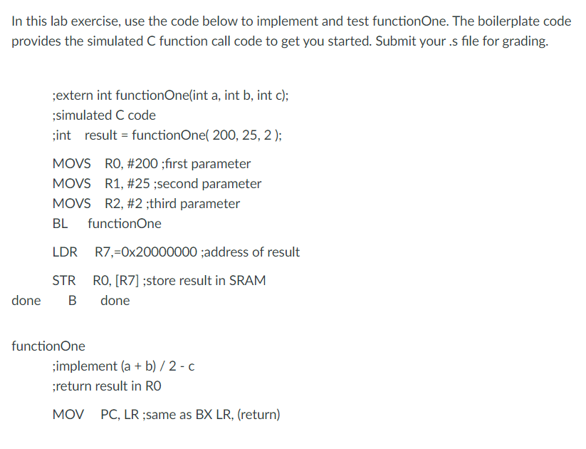 Solved In this lab exercise, use the code below to implement | Chegg.com