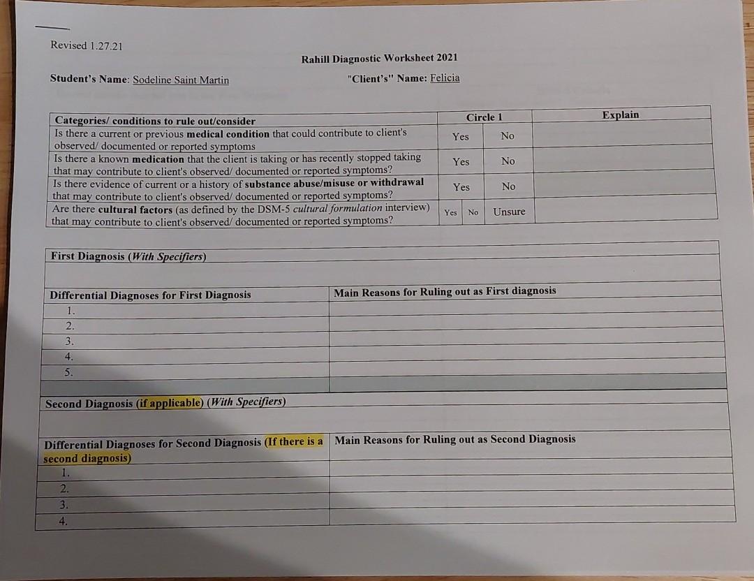 Solved Felicia Allen was a 32-year-old woman brought to the | Chegg.com