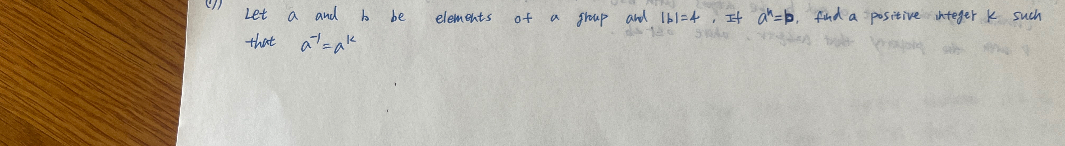 Solved Let a and b ﻿be elements of a grap and |b|=4, ﻿If | Chegg.com