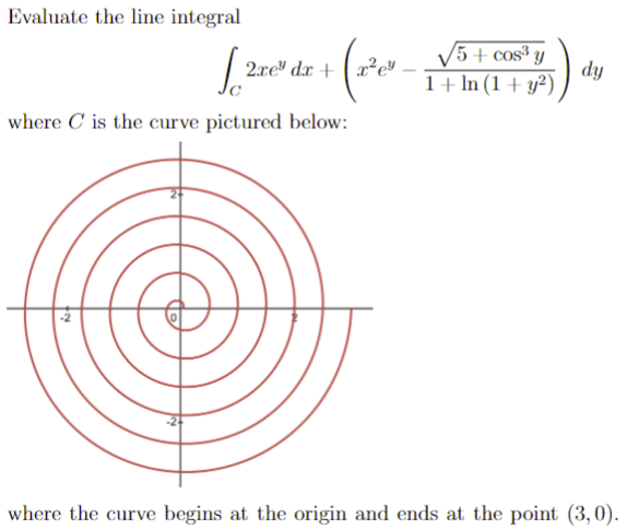 Solved Evaluate the line | Chegg.com