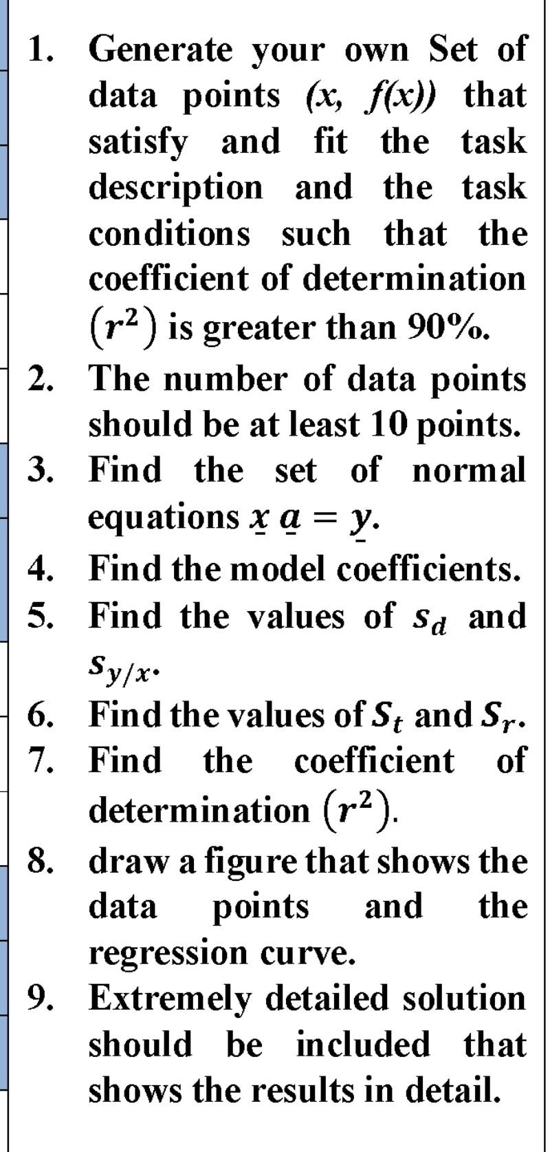 Solved Two-Dimensional linear Regression f(x1,x2) = ao + | Chegg.com