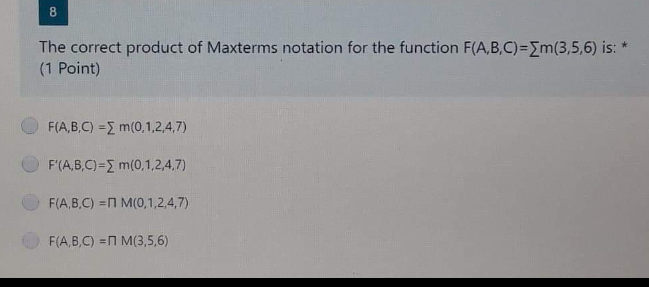 Solved 5 The signed magnitude Binary number 11001100 is | Chegg.com