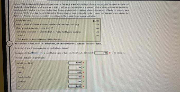 Solved Problem 924(120,3,5) In June 2022, Enivique and | Chegg.com