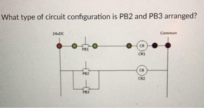 Solved What type of circuit configuration is PB2 and PB3 | Chegg.com