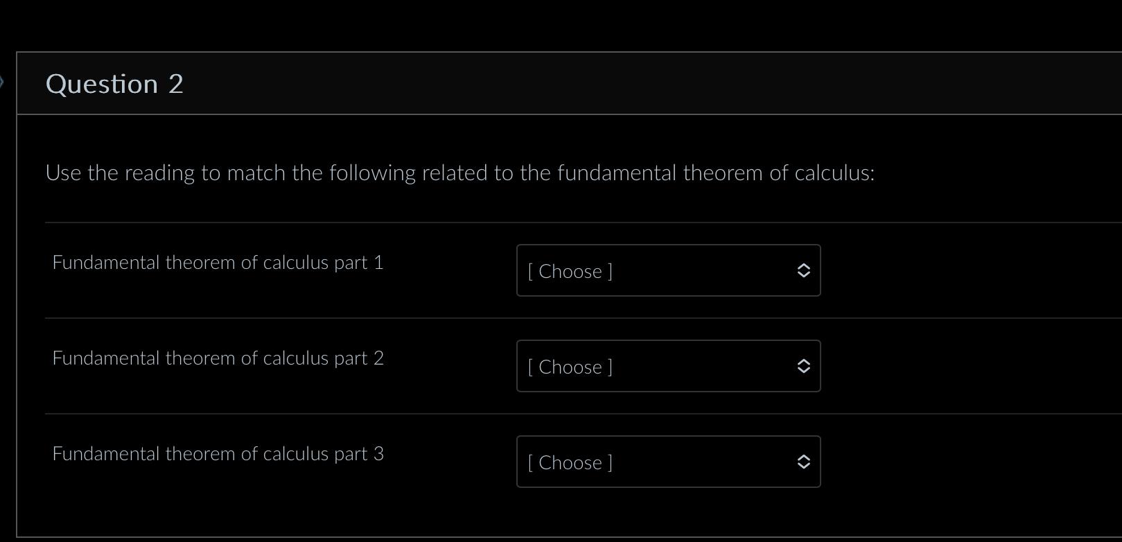 Solved Question 2Use the reading to match the following | Chegg.com