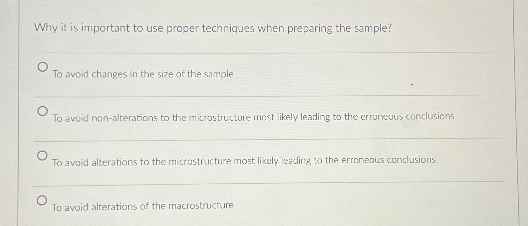 Solved Why it is important to use proper techniques when | Chegg.com
