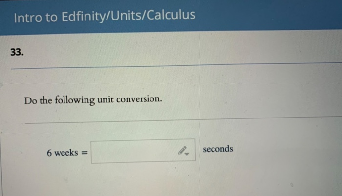 Solved Intro to Edfinity/Units/Calculus 33. Do the following | Chegg.com
