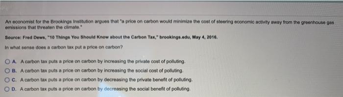 Solved Why might a command-and-control approach to | Chegg.com