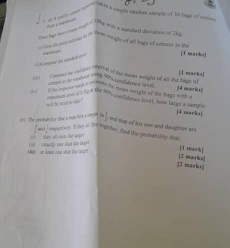 Solved [I. marks] |I marks| |4 marks| will he nted an aket? | Chegg.com
