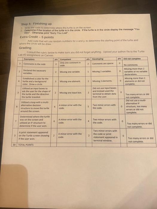 Solved General Directions statement loops and dedson | Chegg.com