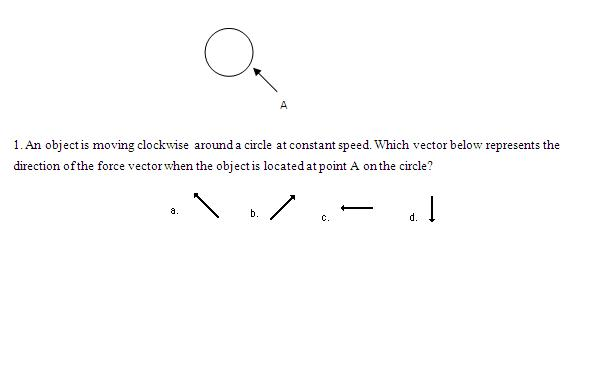 Solved: An Object Is Moving Clockwise Around A Circle At C... | Chegg.com