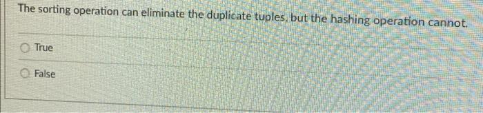 Solved The block nested loop join can minimize disk I/O | Chegg.com