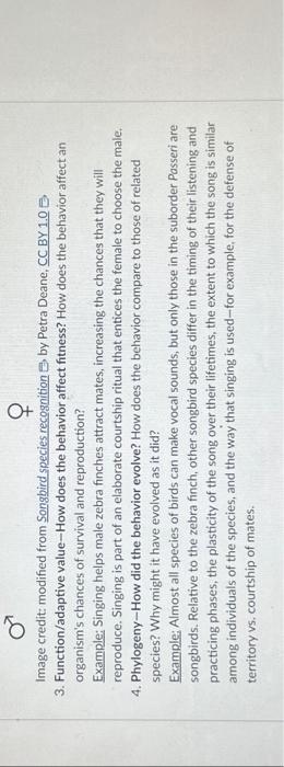 Solved Four questions to understand a behavior Nikolaas | Chegg.com