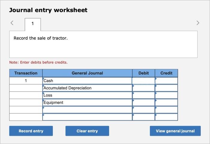 Solved Required information Exercise 7-17 (Algo) Record the | Chegg.com