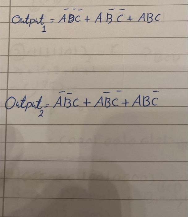 Solved How Would I Simplify These In Boolen Expressions For 3275