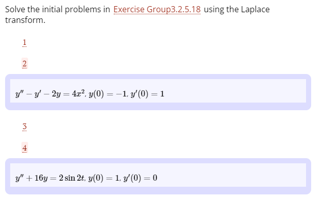 Solved Show all work for #2 ﻿and #4 ﻿please!Solve the | Chegg.com