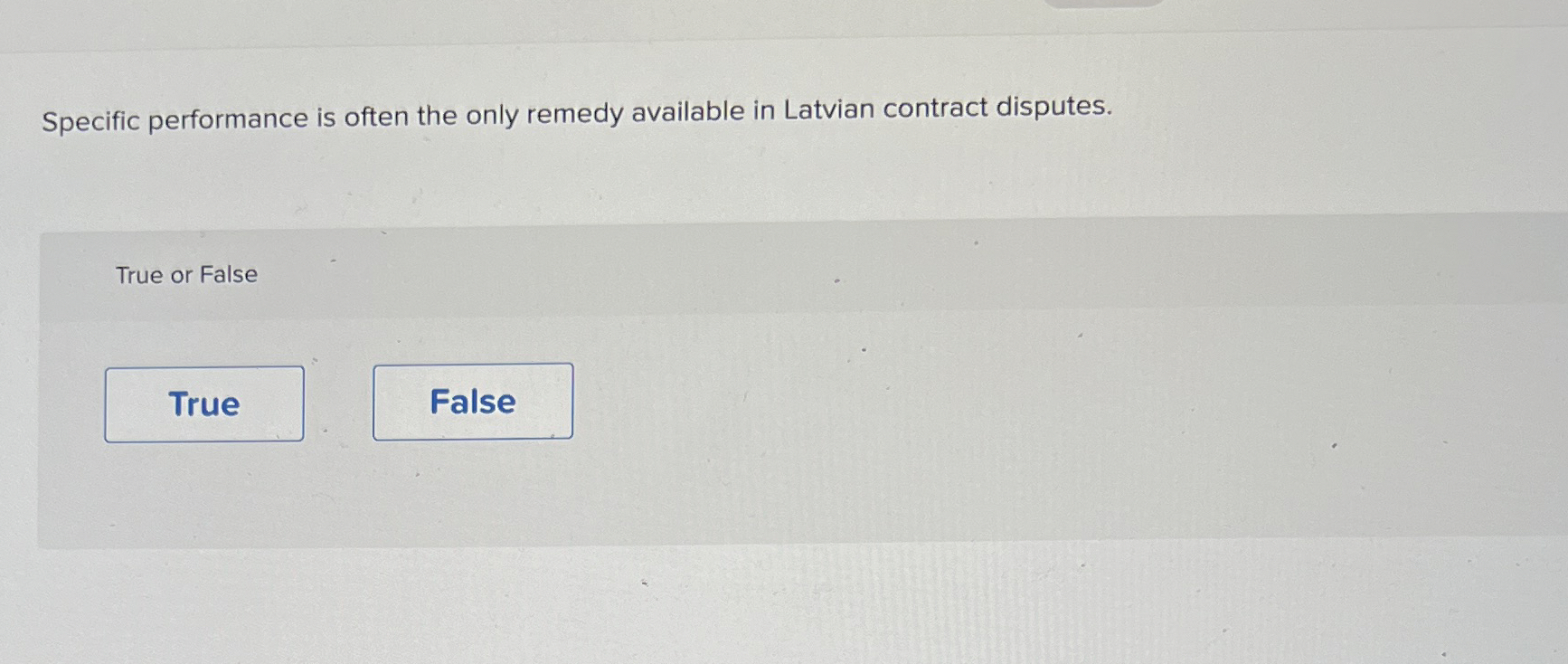 Solved Specific performance is often the only remedy | Chegg.com