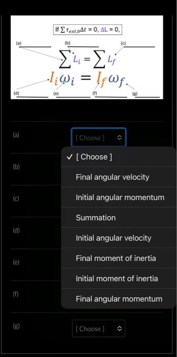 Solved Conservation of angular momentum | Problem The | Chegg.com