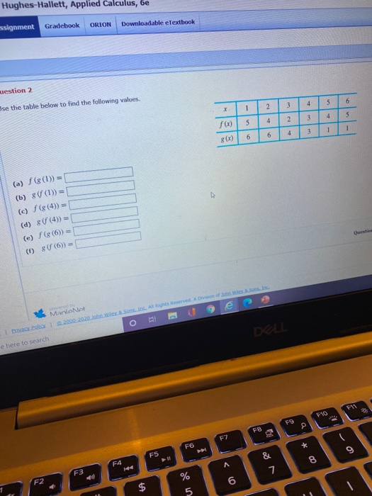Solved Hughes-Hallett, Applied Calculus, be assignment | Chegg.com