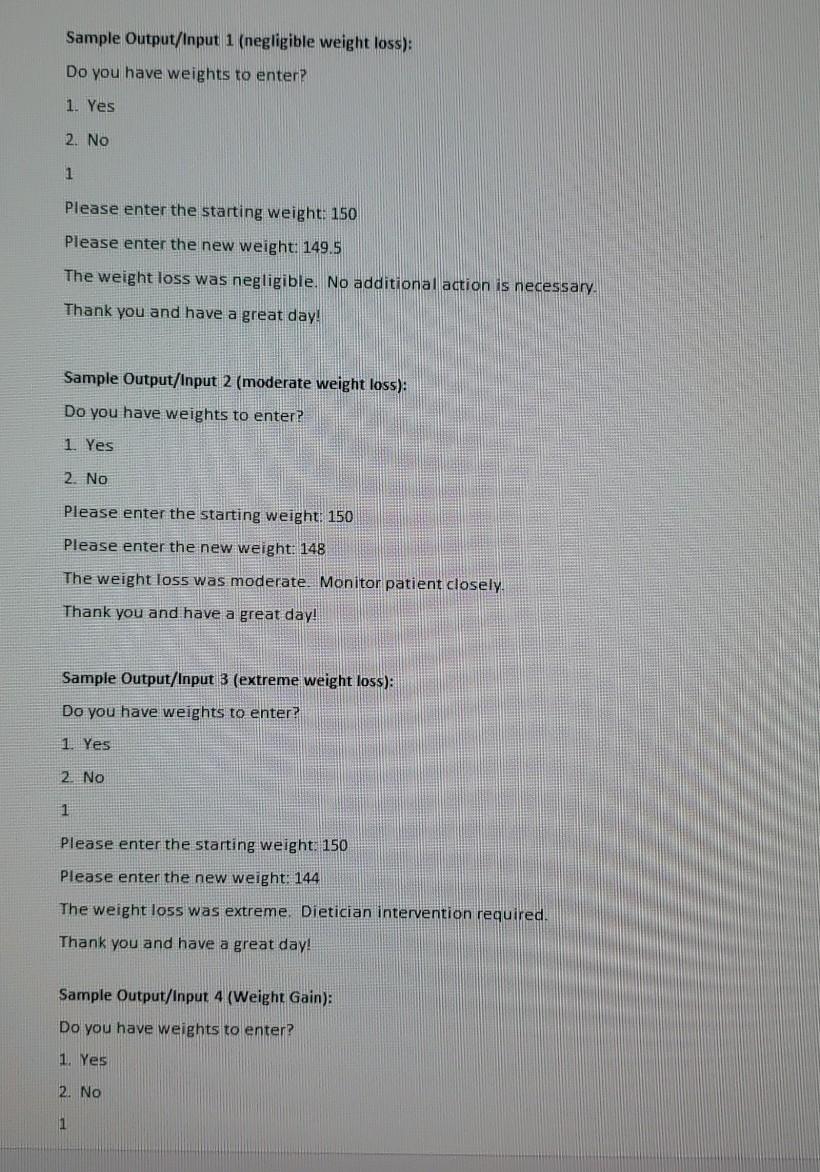 Solved . . Create the following program in Python that | Chegg.com