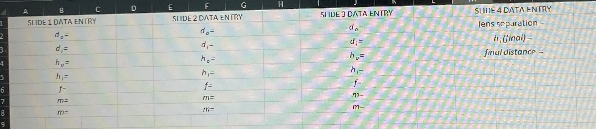 Solved ABCDEFSLIDE 2 ﻿DATA ENTRYSLIDE 3 ﻿DATA ENTRYSLIDE 4 | Chegg.com