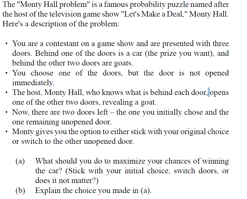 Solved Pls help, probability question | Chegg.com