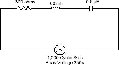 Solved Need to find ω, XL, XC,Zeq, phaser form angle, VR, | Chegg.com