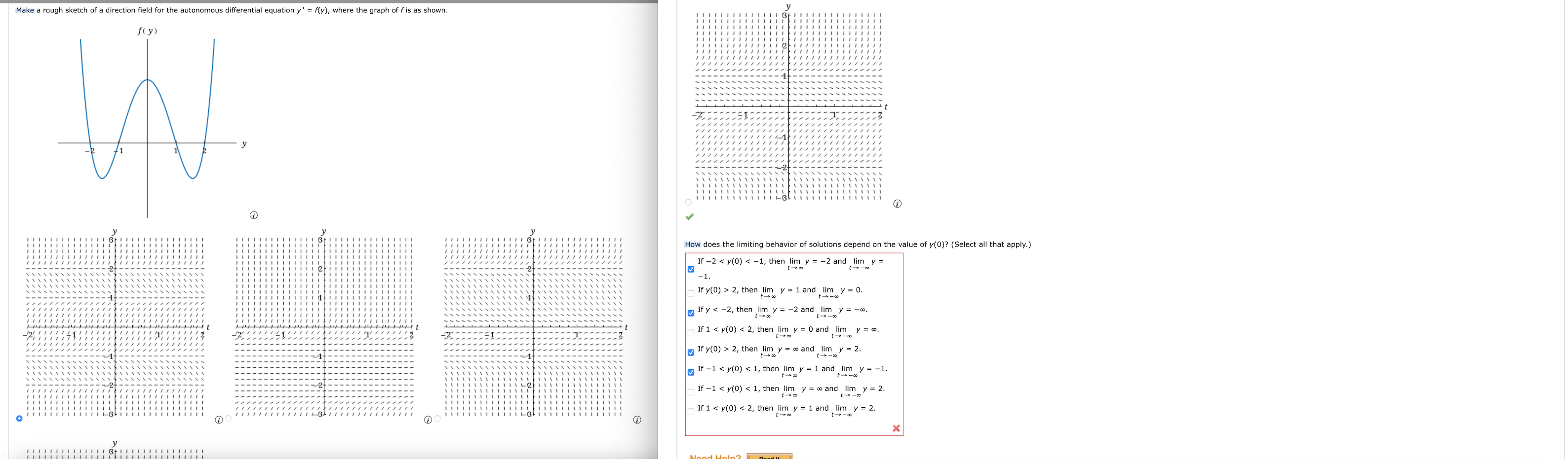 Solved Make a rough sketch of a direction field for the | Chegg.com