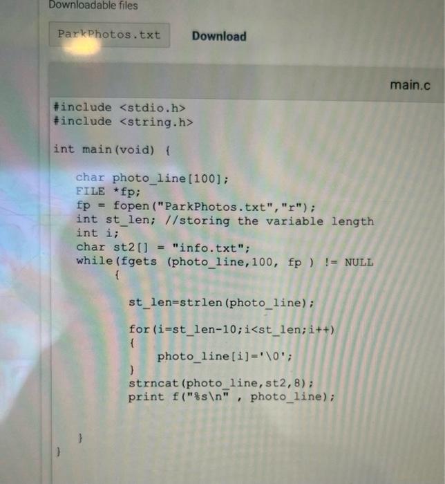 Solved 9.2 LAD: Flle name change A photographer is | Chegg.com